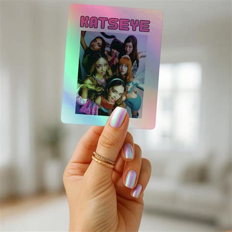 Katseye Sticker Holographicdecal Etsy