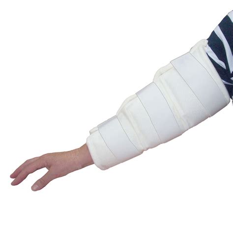 Soft Arm Splint For Straightening A Contracted Arm