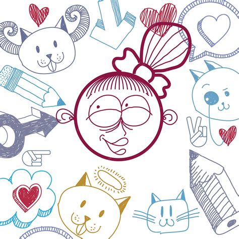 Premium Vector Vector Colorful Illustration Of Happy Smiling Cartoon