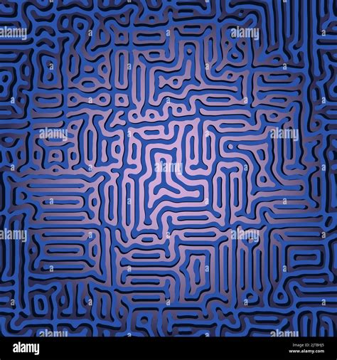 Vector Seamless Pattern Abstract Organic Stylish Texture With Smooth