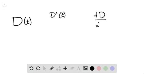 Solvedwrite The Leibniz Notation For The Derivative Of The Given Function And Include Units