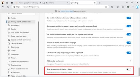 Edge May Soon Save Screenshots Of Every Page You Visit Ghacks Tech News