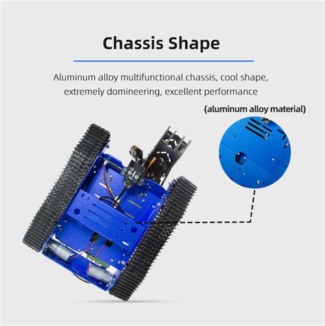 Xiaor Geek Gfs X Crawler Type Ai Programmable Robot Car With Raspberry