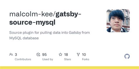 Github Malcolm Keegatsby Source Mysql Source Plugin For Pulling