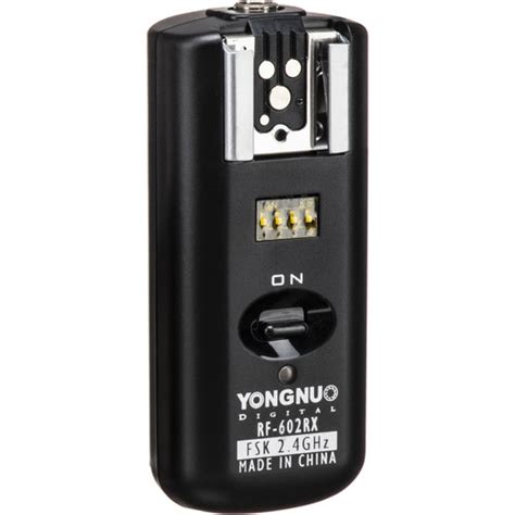 Yongnuo RF 602RX Wireless Flash Trigger Receiver Elite Aperture Mobitech