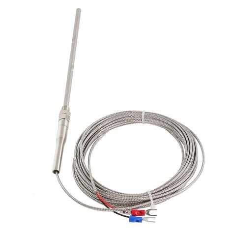 K Type Thermocouple Probe Temperature Sensor Controller Sensor Sensor Probe 200mm Wire 2m Yiwei