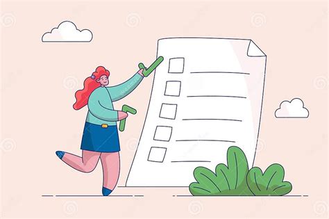 Work Improvement Concept Self Assessment Evaluate Yourself For