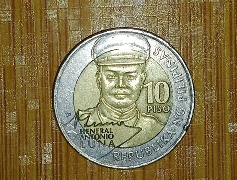 Fs 10 Peso Commemorative Heneral Luna Coin Hobbies And Toys Memorabilia