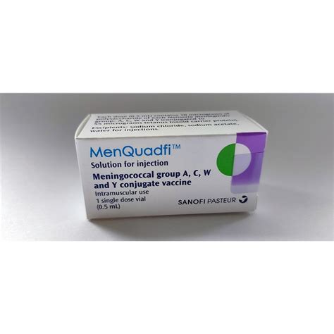 Vaccine Menquadfi Acw And Y Vial 05ml Rd Sss Australia Sss