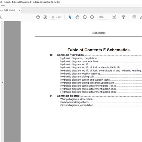 Kalmar Drf 400 450 Error Codes List Hydraulic And Circuit Diagram