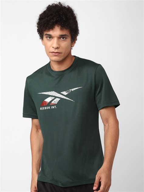 Buy Reebok Men Training Graphic Slim Fit T Shirt Tshirts For Men