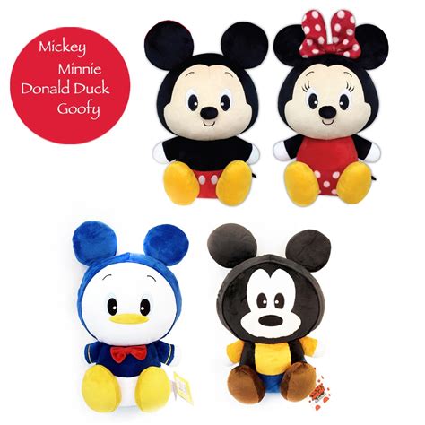 ตุ๊กตา Mickey Mouse And Minnie Mouse And Donald Duck And Goofy มิกกี้เม้าส์ And มินนี่เม้าส์ And โดนัลด