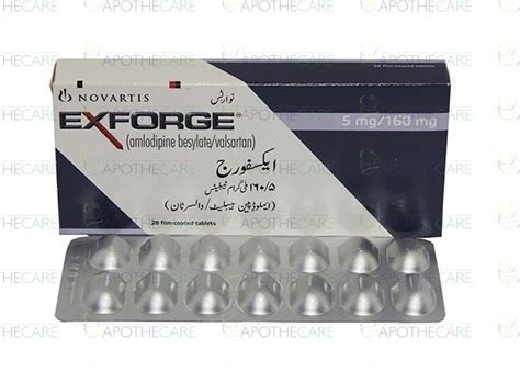Exforge Tab 5mg160mg 28s
