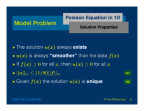 Solution Finite Difference Discretization Of Elliptic Equations Fdm