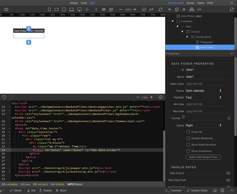 Time Picker Option Missing Bugs Wappler Community