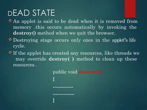 Applet Programming In Advance Java Programming Ppt