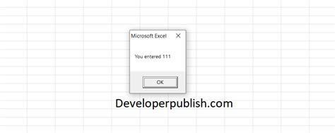 Conditional Statements In Excel Vba Developer Publish
