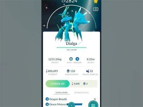 Shiny Origin Form Dialga And Dialga With Roar Of Time Pokemon Sinnoh