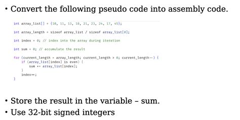 Solved X86 Assembly Code Give Code Correctly Fulfilling All