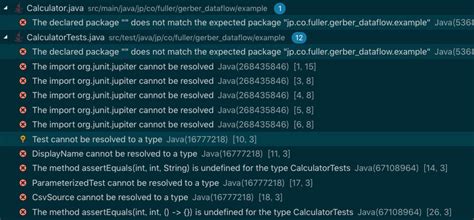 Packages Cannot Be Resolved