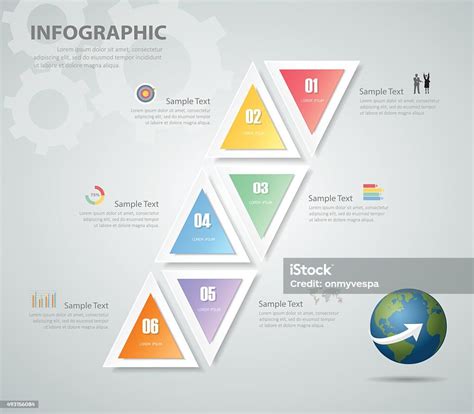 디자인식 인포그래픽 템플릿을 사용할 수 있는 워크플로 레이아웃을 0명에 대한 스톡 벡터 아트 및 기타 이미지 0명 2015년 기업 재무와 산업 Istock