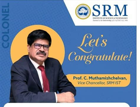 Srmist Defence Ncc Schoolofcomputing Srmsco Srm India School Of Computing Srmist