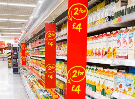 Supermarket Aisle Signs