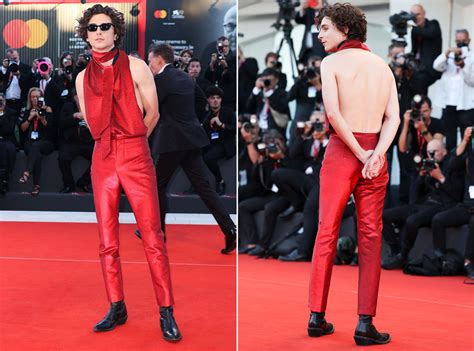 Timothée Chalamet Diện đồ Gây Sốc Trên Thảm đỏ Liên Hoan Phim Venice