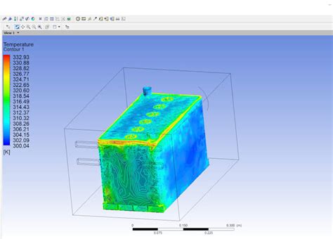 ansys simulation fea analysis ansys cfd fluent steady state thermal