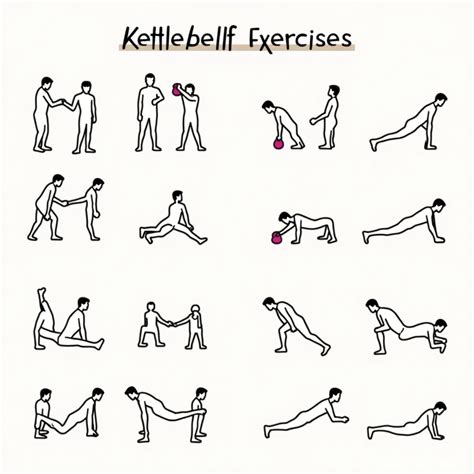 Kettlebell Exercise Poster Stable Diffusion Online