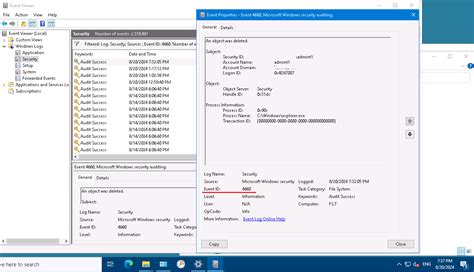 Auditing Object Deletions Microsoft Qanda