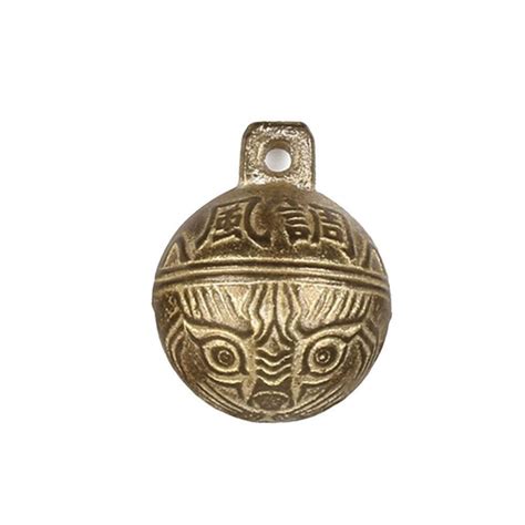 Vintage Style Tibetan Brass Bell Tiny Bead Craft D Grandado