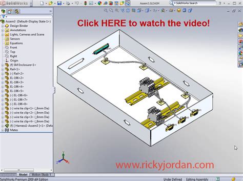 SolidWorks Electrical Routing Part 2 RickyJordan