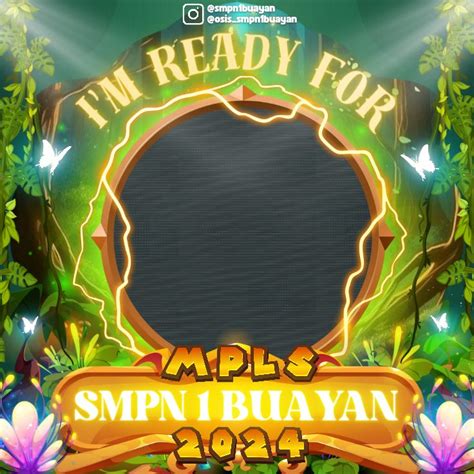 Ide Desain Twibbon Acara Dan Mpls Tema Magic Fantasy Mpls Twibbon Sekolah Graphic Design