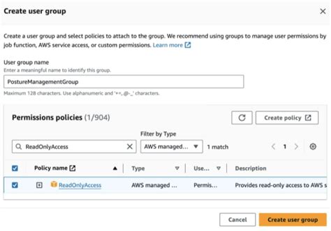 AWS Onboarding Guide Help Unified Security Service