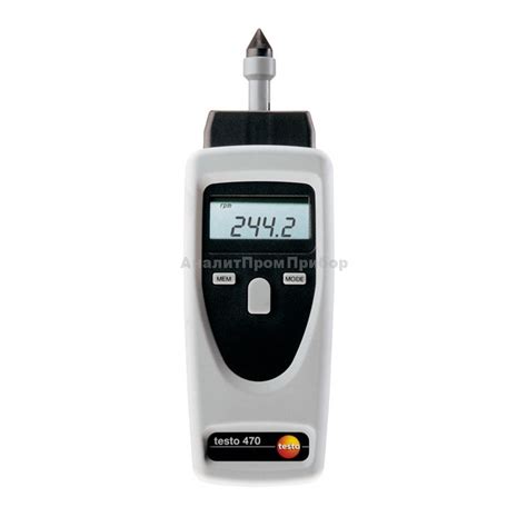 Testo 470 тахометр купить по цене 34686 руб. в Москве