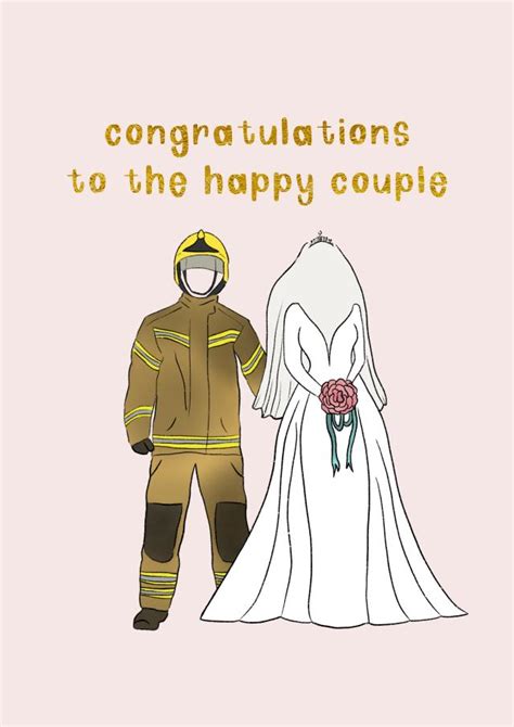 One Hot Wedding Congratulations Card Thortful
