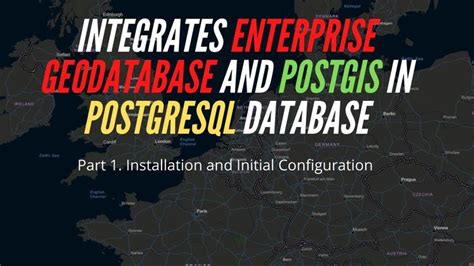 Unifying Enterprise Geodatabase And Postgis In Postgresql