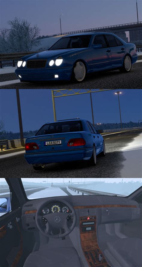 Mercedes Benz W210 E Class V24 149 Greek Euro Truck Simulator 2