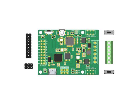 Canbed Dual Rp2040 Chip Based Arduino Can Bus Dev Board With 2