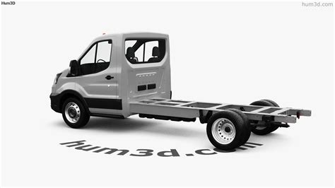 360 View Of Ford Transit Chassis Cab L2 Us Spec 2024 3d Model