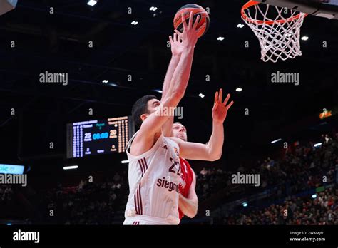 Milan Italy 05th Jan 2024 Danko Brankovic Fc Bayern Munich During Ea7 Emporio Armani