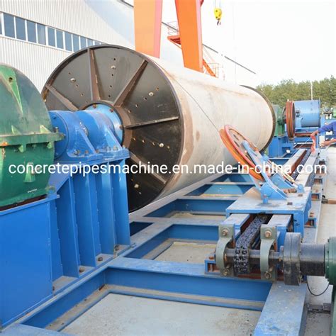 Pccp Concrete Pipe Wire Wrapping Machine Pccp Concrete Pipe Making