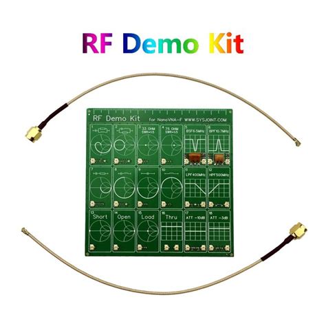 Rf Demo Kit For Nanovna Vna Rf Test Board Vector Network Test Filter Attenuator Lazada Ph
