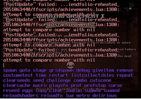 Fiend Folio Not Working R Bindingofisaac