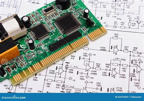 Printed Circuit Board Diagram Printed Circuit Board Diagram
