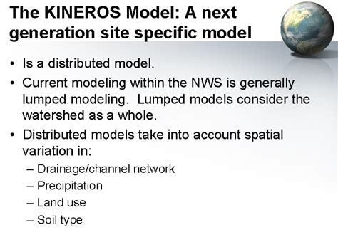 Kineros Kinematic Runoff And Erosion Model Michael Schaffner