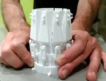 D Printed Variable Area Jet Nozzle In Large Scale Rc Electric Rc Planes Nozzle