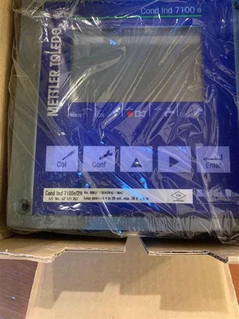 Mettler Toledo Transmitter Cond Ind 7100e 2h 52121257 New Ebay