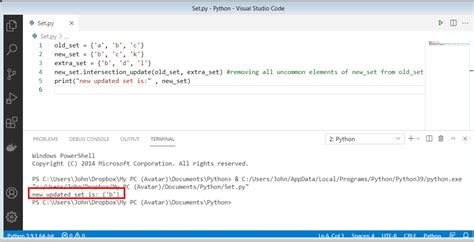 Introduction To Python Set Methods With Practical Examples Codingstreets